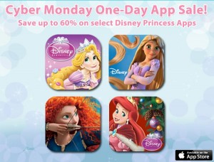 Disney Digital Disney Princess App Cyber Monday Sale - TheSuburbanMom