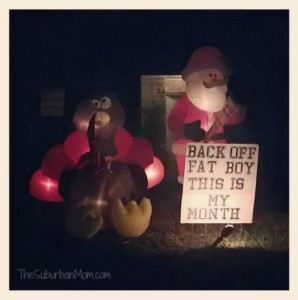 Thanksgiving Turkey Vs Santa & The Christmas Creep - TheSuburbanMom