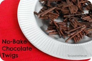 No-Bake Chocolate Twigs Christmas Treats - TheSuburbanMom
