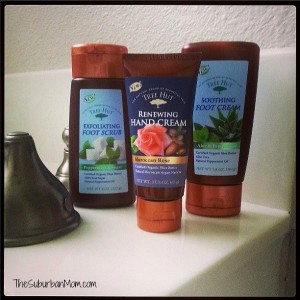 My New Beauty Favorites Tree Hut Hand & Foot Care - TheSuburbanMom