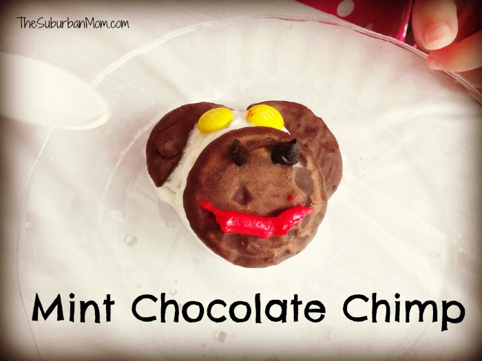 Breyers Mint Chocolate Chimp Ice Cream Treat Recipe - TheSuburbanMom
