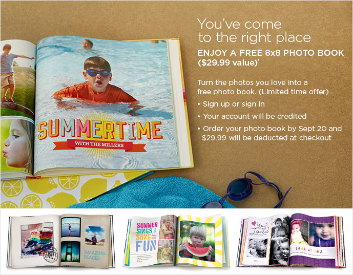 Free Shutterfly 8x8 Hard Photo Cover Book - TheSuburbanMom