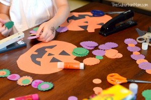 Pumpkin Halloween Countdown Craft + Template For Kids