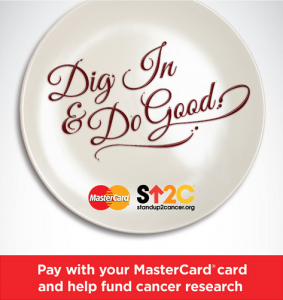 Stand Up To Cancer By Using Your MasterCard When You Dine Out #DoGood # ...