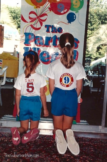 Memories Of Epic Birthday Parties - TheSuburbanMom