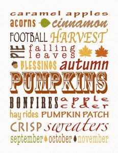 17 Free Fall Printable Signs
