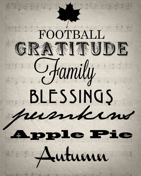 17 Free Fall Printable Signs