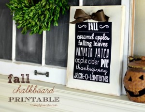 17 Free Fall Printable Signs