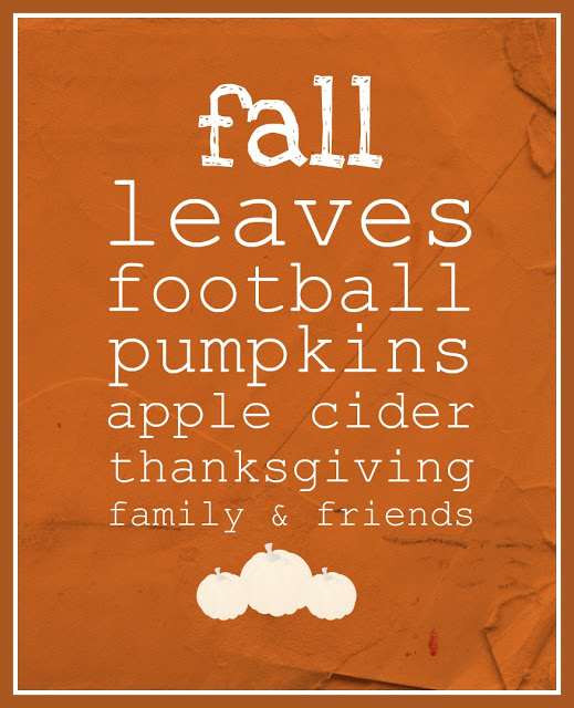 17 Free Fall Printable Signs