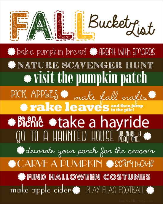 17 Free Fall Printable Signs