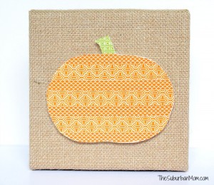 Easy Pumpkin Washi Tape Craft
