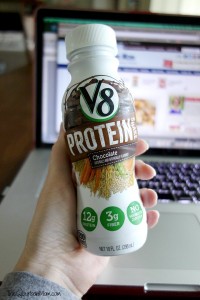 Fuel Up With V8 Protein Bars Shakes