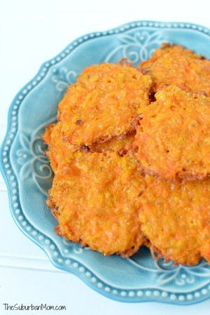 Cheesy Carrot Snacks