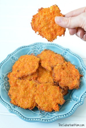 Cheesy Carrot Snacks