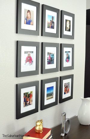 How To Create A Gallery Wall - The Easy Way