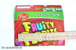 DIY Cereal Box Postcards Craft