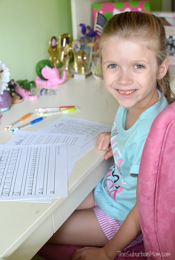 Free Printable Cursive Worksheets Writing Prompts