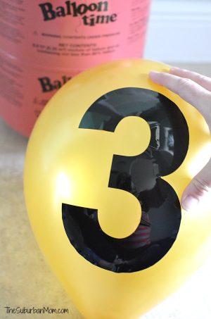 New Year's Eve Balloon Clock Countdown Decoration