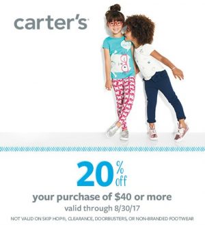 Carter’s Back To School Deals And Tax Free Weekend - The Suburban Mom