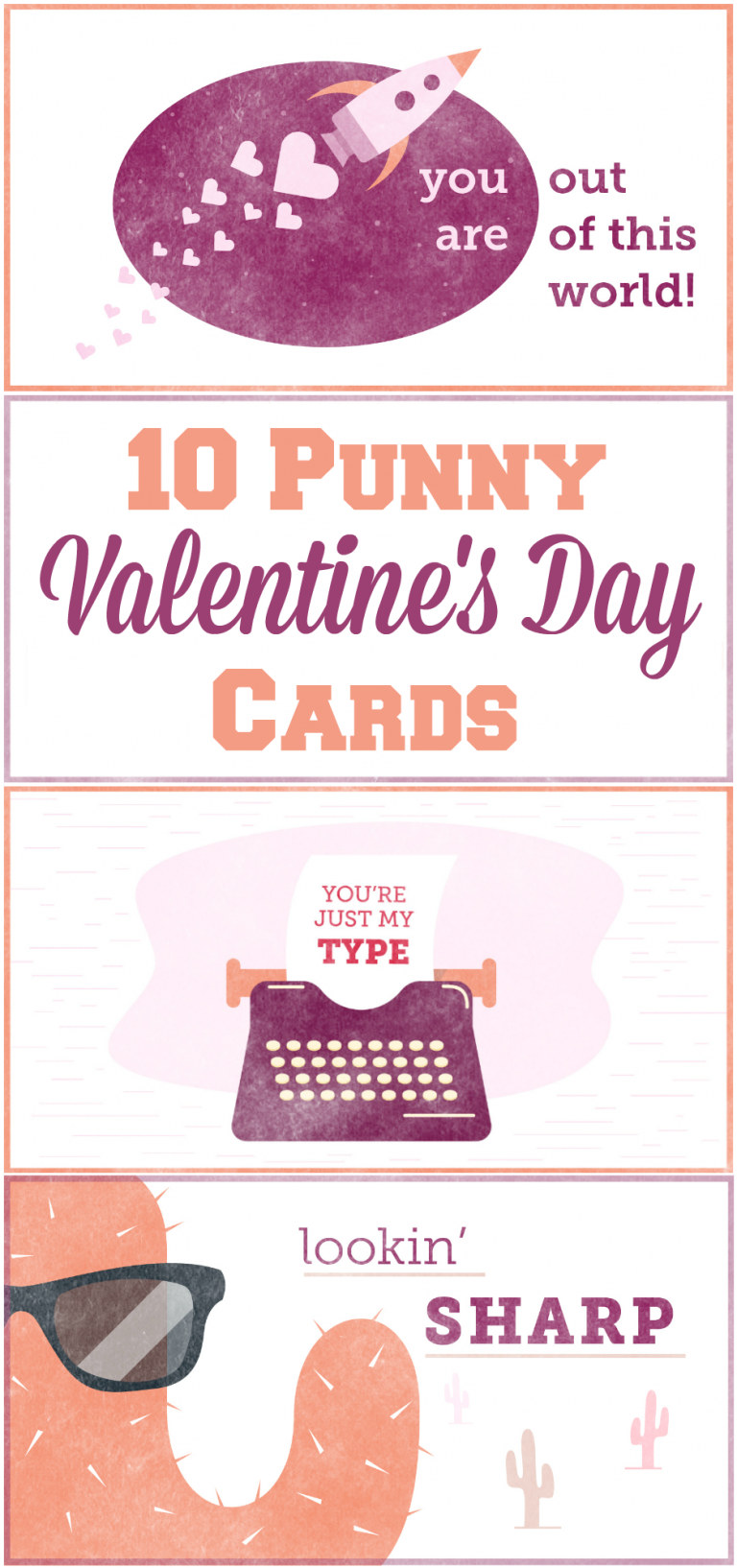 10 Free Punny Valentine's Day Cards Printables - The Suburban Mom