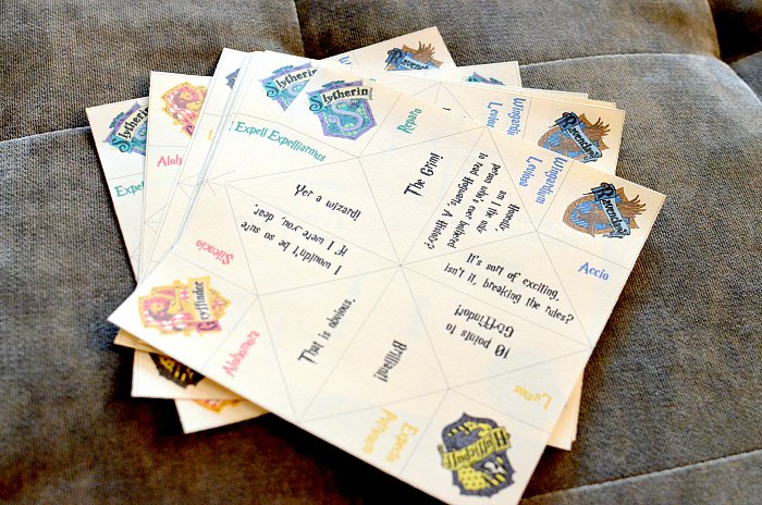 Harry Potter Fortune Teller Printable And Tutorial - The Suburban Mom