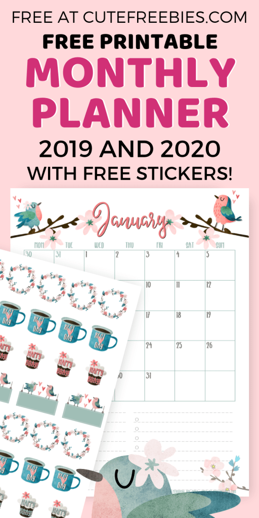 20 Free Printable 2020 Calendars The Suburban Mom