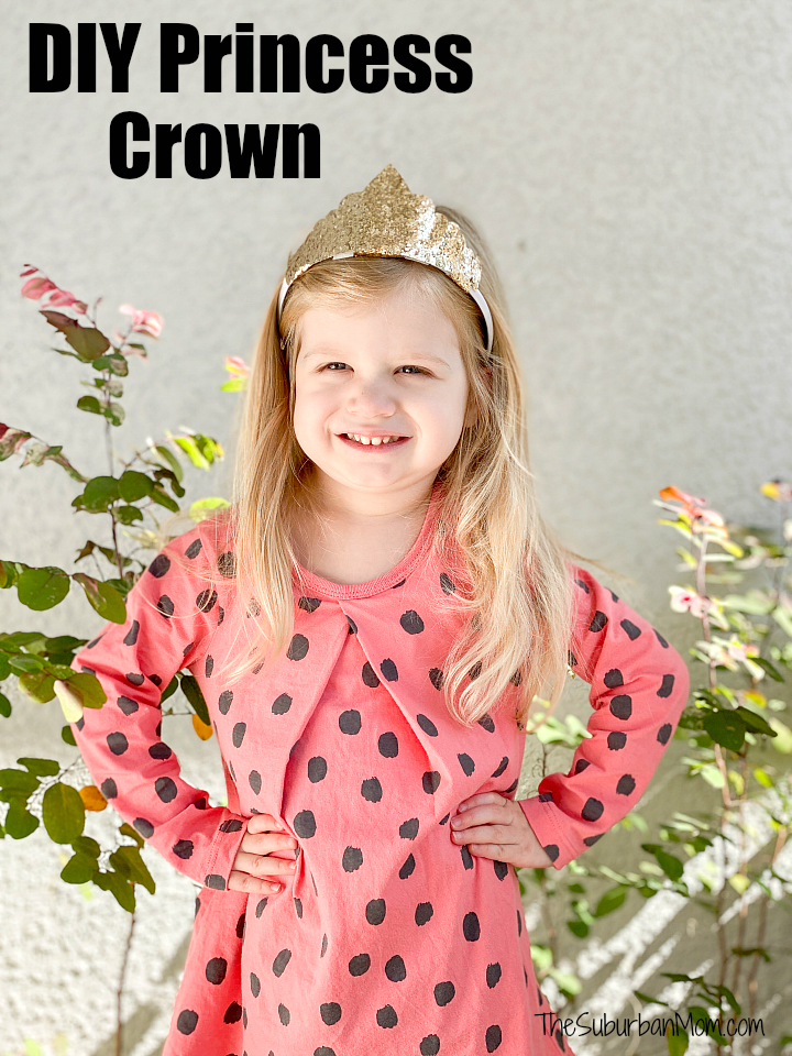 DIY Princess Crown Party Favor Idea The Suburban Mom