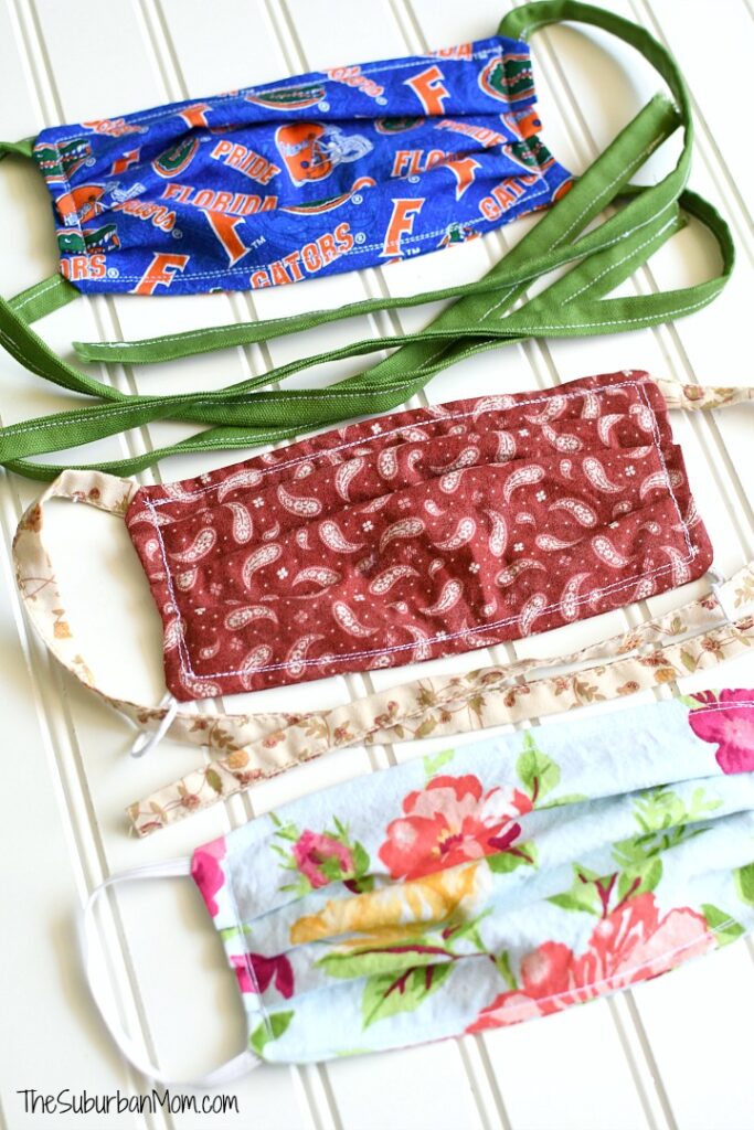 How To Make Homemade Masks - Five Tutorials - The Suburban Mom