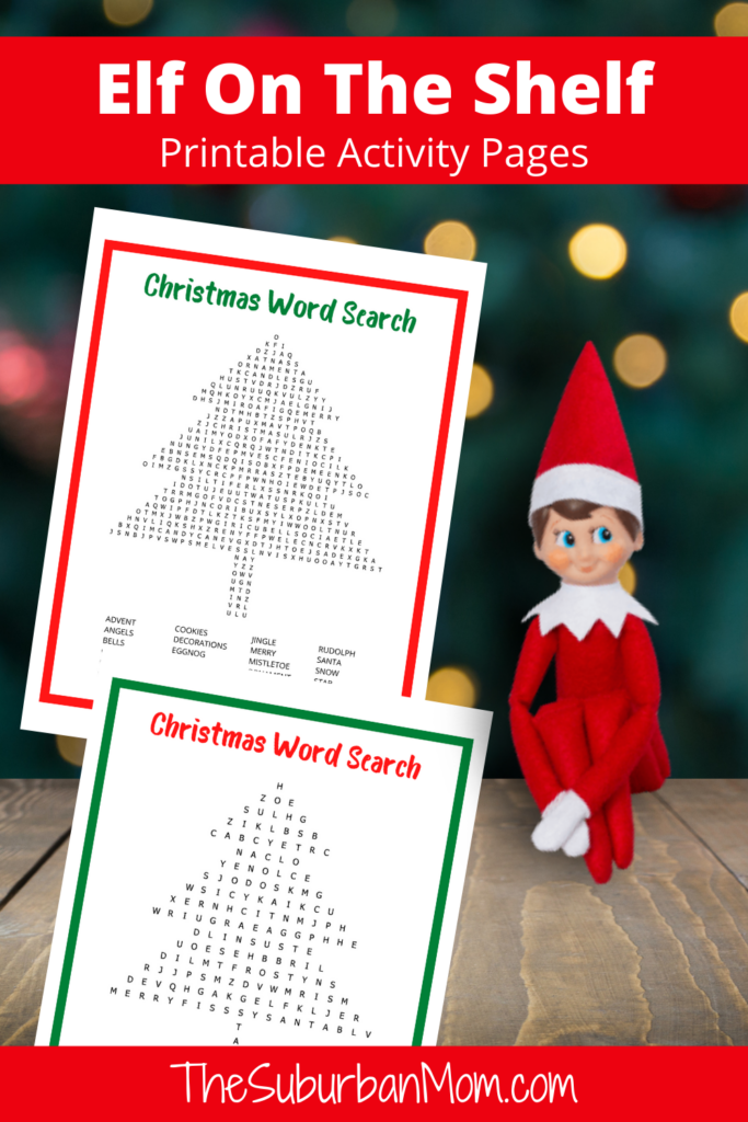 Christmas Word Search Puzzle - Free Printable - TheSuburbanMom