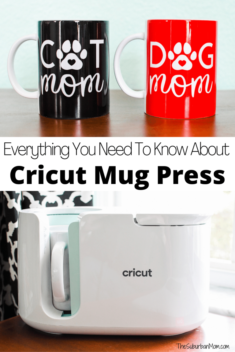 The Ultimate Cricut Mug Press Tutorial - Dog Mom Mug Template