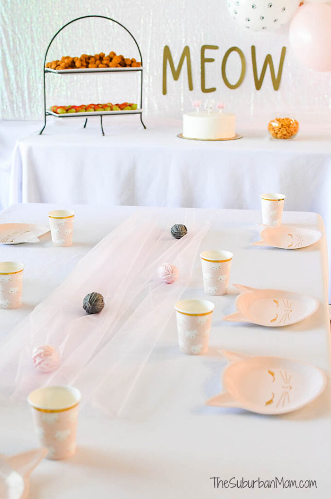 Cat Adoption Birthday Party Ideas, Printables, Favors And More
